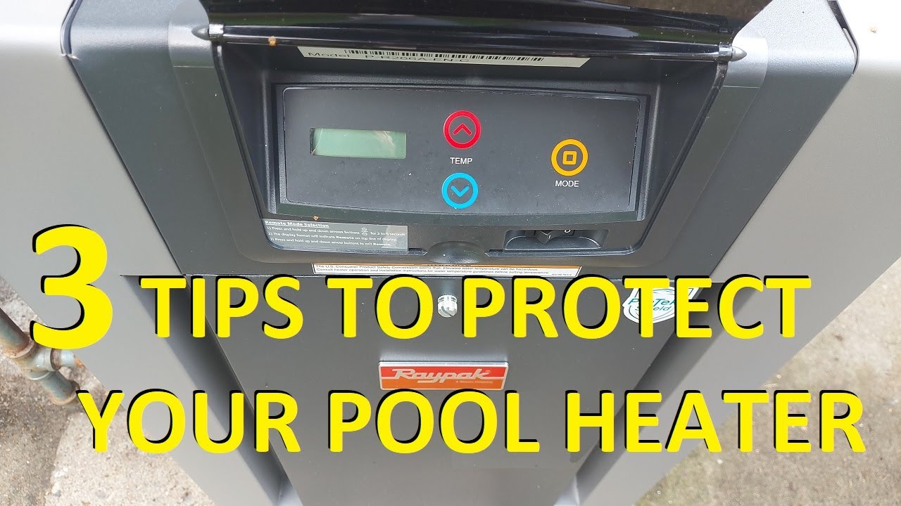3 Tips To Protect Your Pool Heater From Damage - YouTube