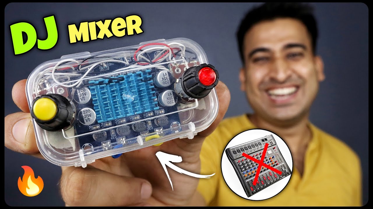 How To Make World's Smallest Bluetooth Dj Mixer At Home - इसे बनाओ उधम ...
