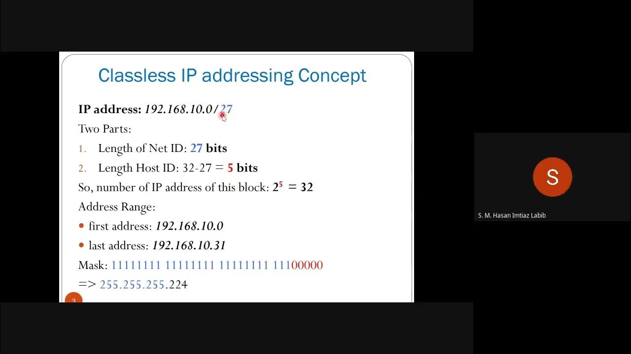 Lab3_Classless IP Address and Subnetting - YouTube