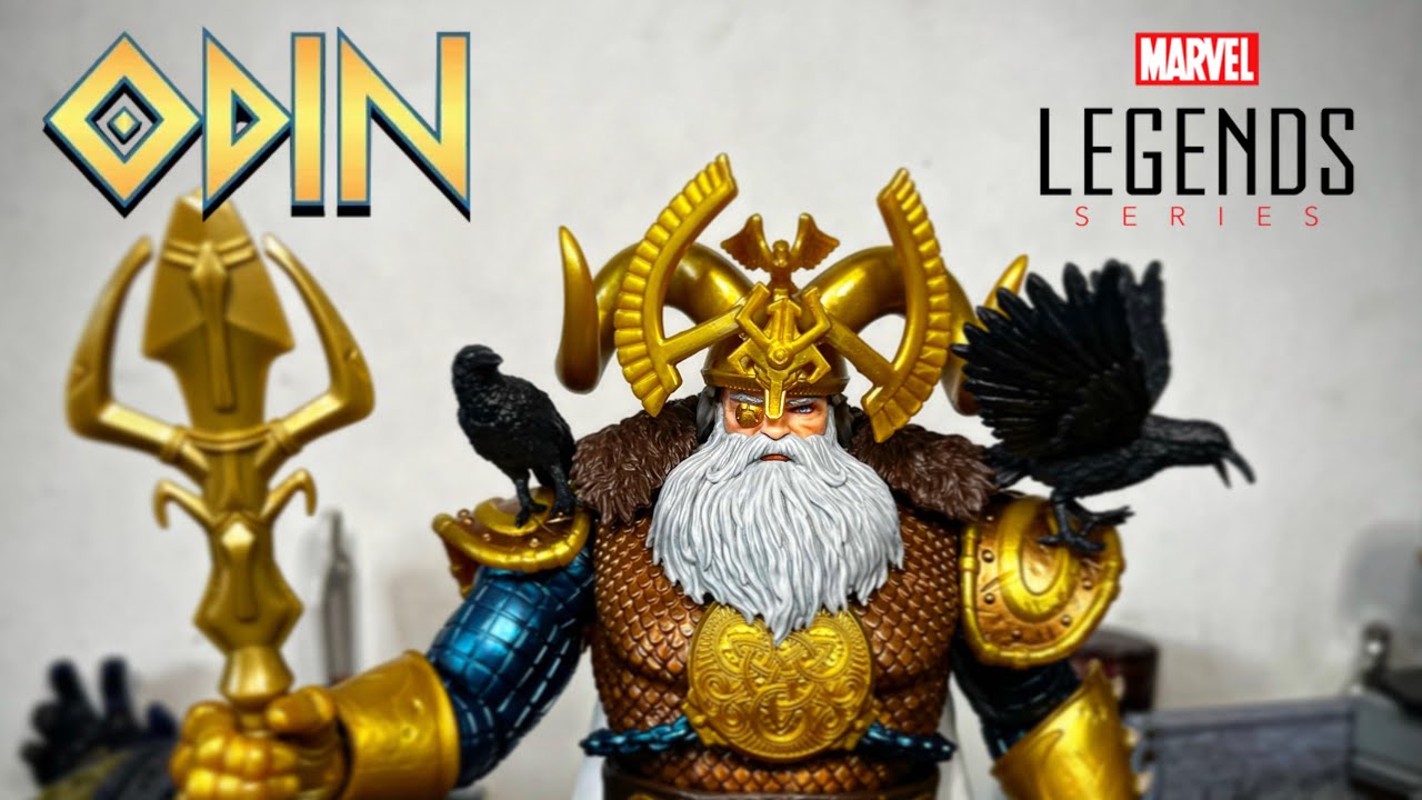 Marvel legends Odin (RESEÑA) Marvel 85 aniversario - YouTube