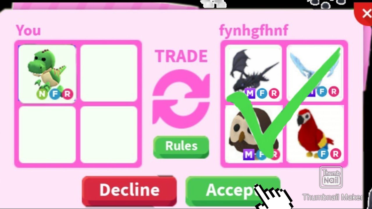 trading neon t-rex - YouTube