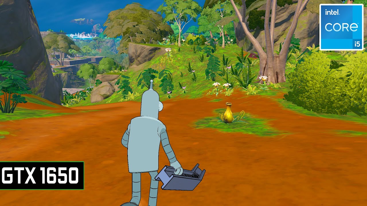 Performance Mode GTX1650 Fortnite Chapter 4 *Low Meshes vs High Meshes ...