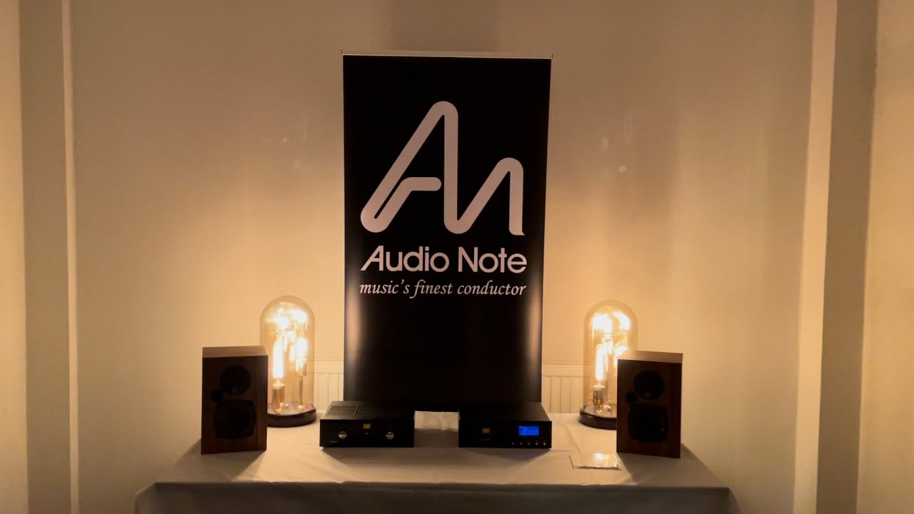 Audio Note AX One/II @ UK Audio Show 2023 - YouTube