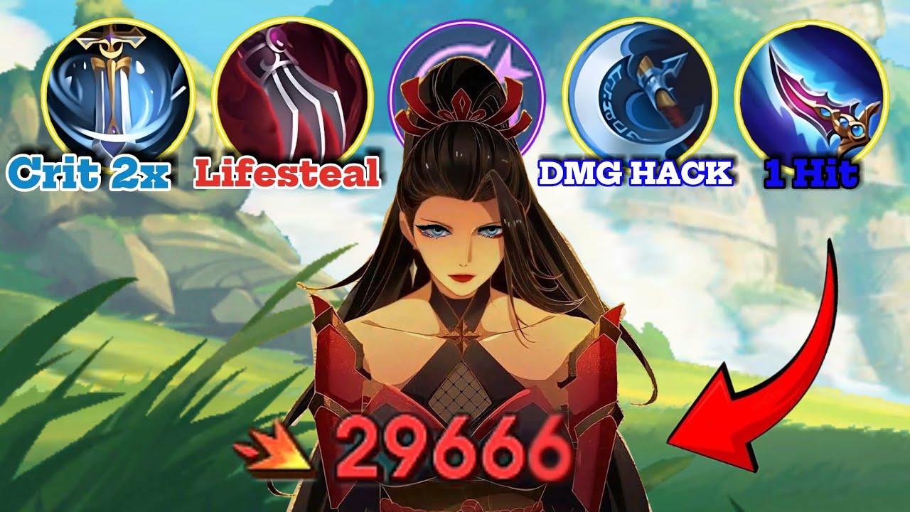 HANABI 1 HIT,🔥 PERFECT BUILD CRITICAL DAMAGE, ADAPTIVE PEN, DESTROYING ...