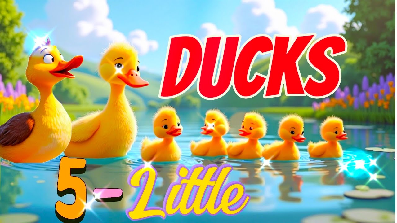 Five little Ducks | Nursery Rhymes | Kids Cartoon | Kids Songs ...