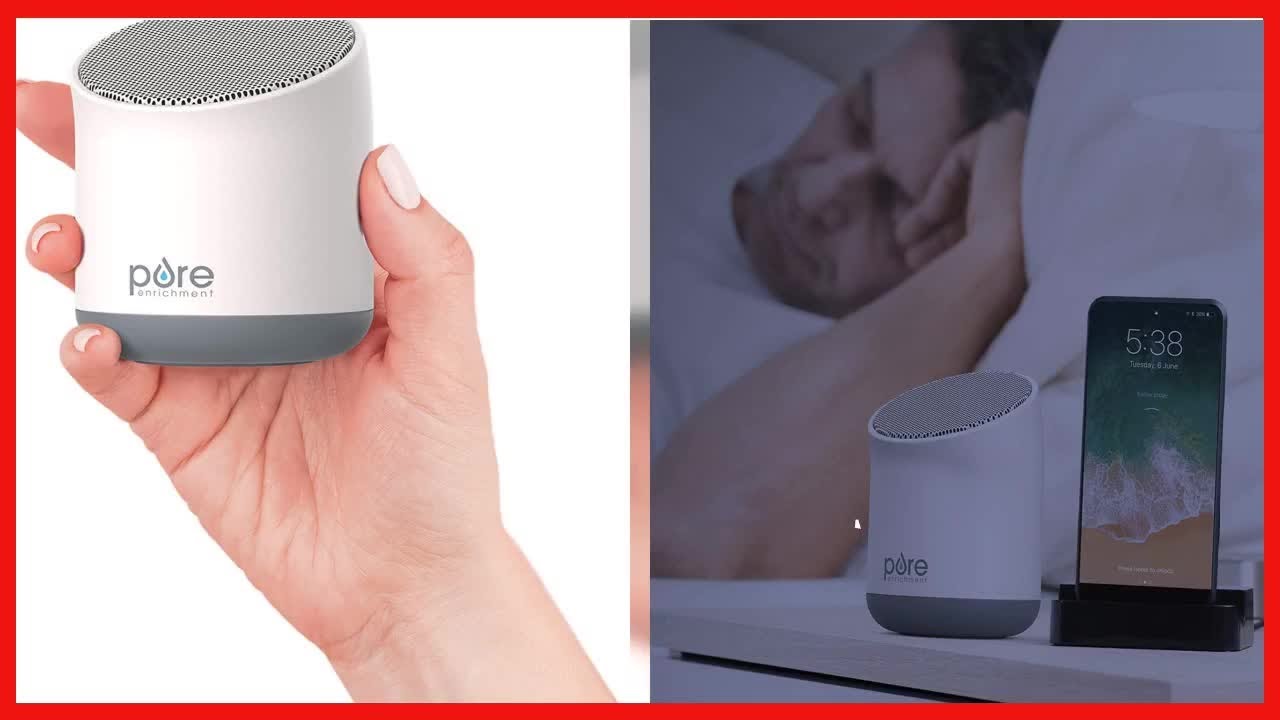 Pure Enrichment® Wave™ Mini Wireless Travel Sound Machine - New ...