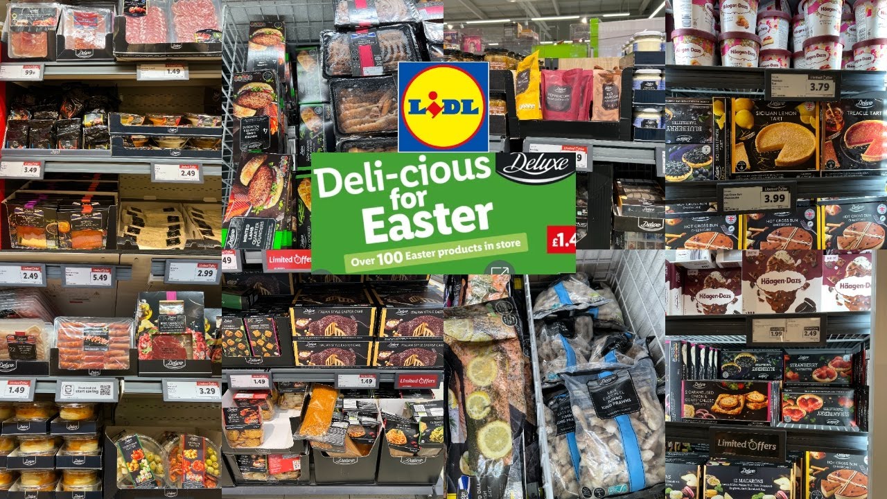 LIDL DELUXE EASTER FOOD COLLECTION WITH PRICE APR 2025 | LIDL HAUL ...