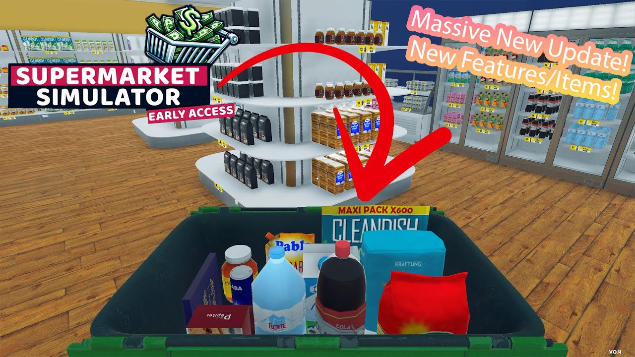 Supermarket Simulator MASSIVE UPDATE! 🚀 Amazing New Features & Quality ...