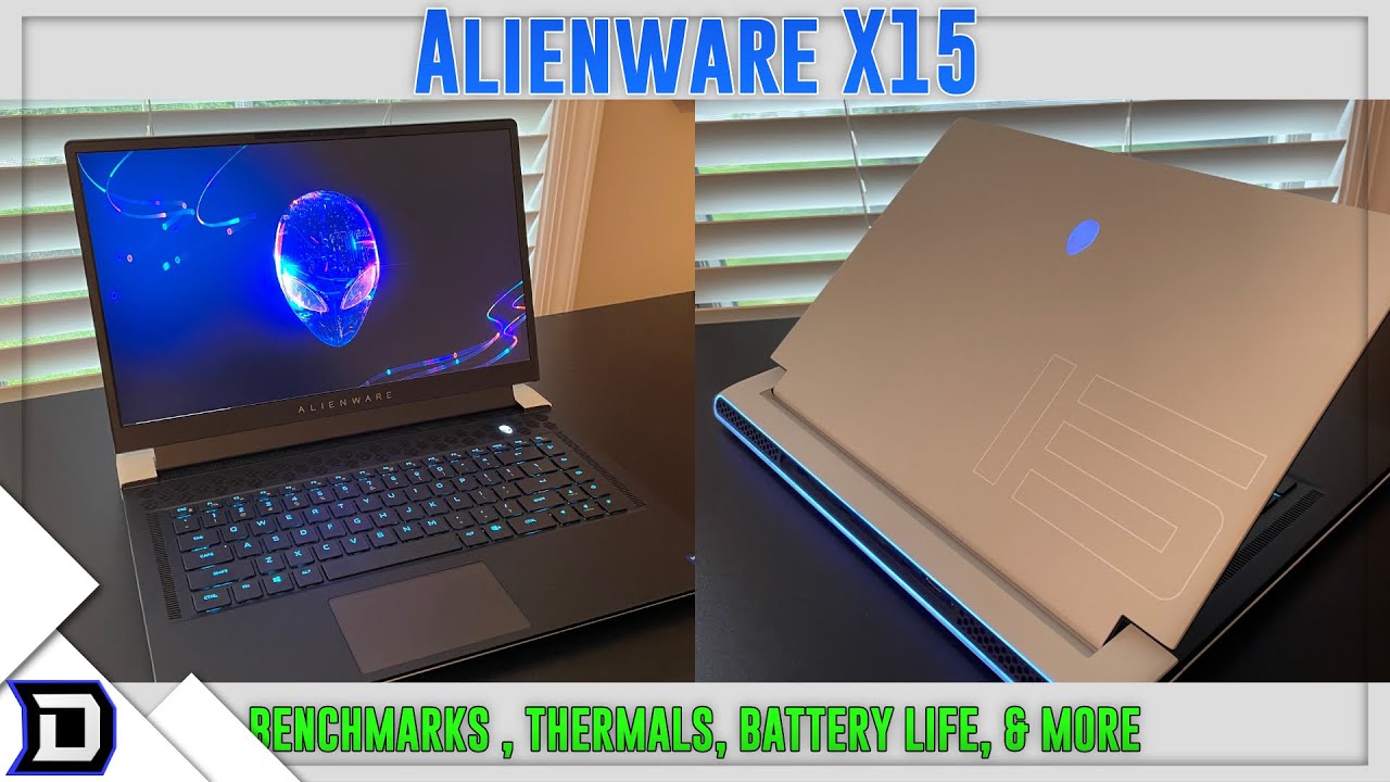 Alienware X15 Review (Benchmarks, Thermals, Battery Life & More) - YouTube