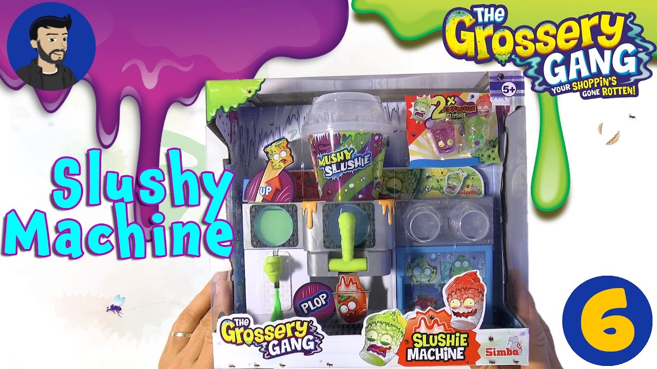Grossery gang Slushy Machine unboxing - YouTube