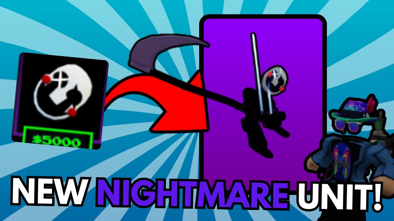 I GOT THE NEW *NIGHTMARE* MARIONETTE'S PUPPETEER! Five Nights TD Roblox ...
