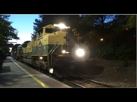 NS Reading Heritage Unit #1067 leads NS 6W4 through Cary, NC! (5/14/19) - YouTube