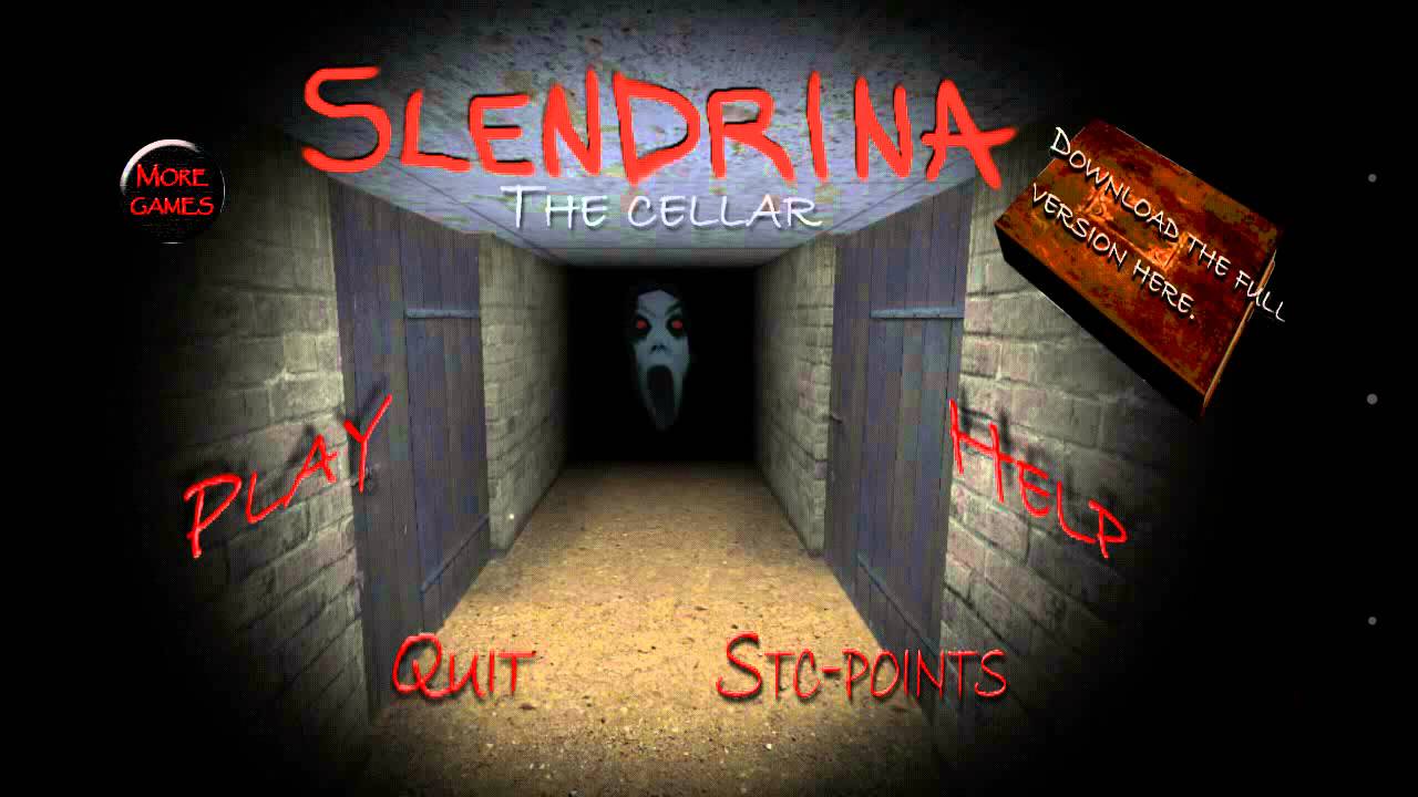 Meu deus que medo-slendrina the cellar[jogos de terror] - YouTube