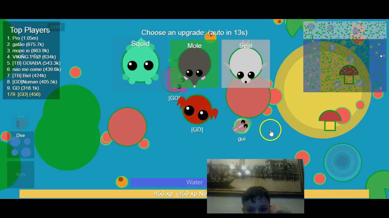 MOPE.IO #2 O NEGÓCIO É GRITAR AQUI, KIDS GAMES - YouTube