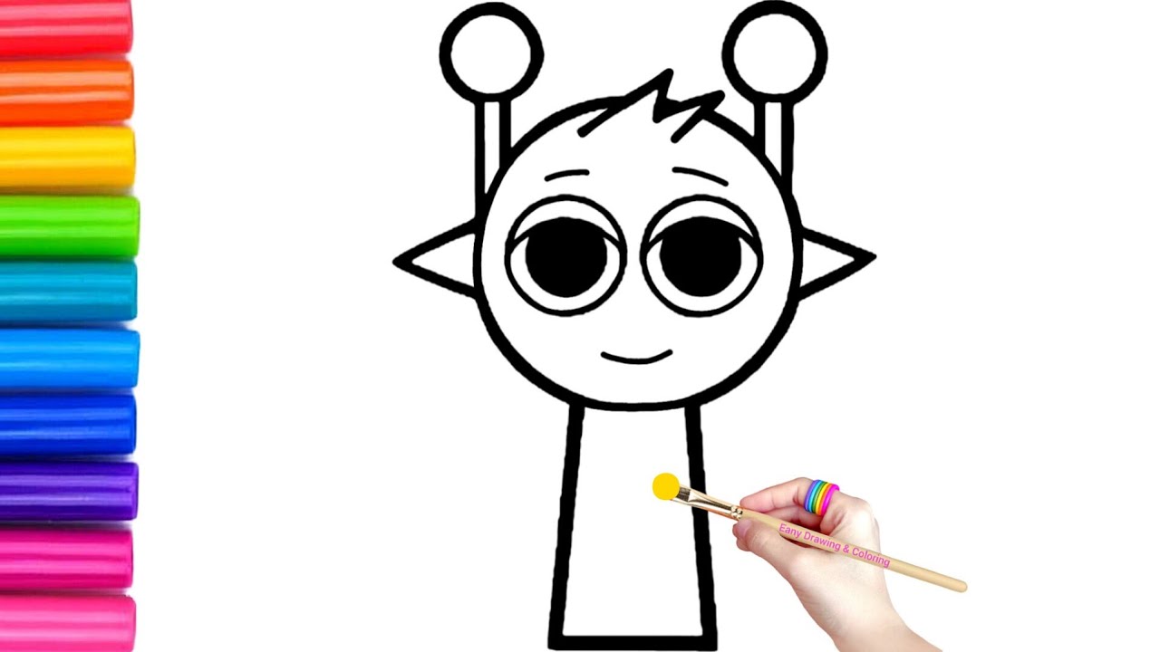 incredibox sprunki animation Drawing,Painting and Coloring for Kids ...