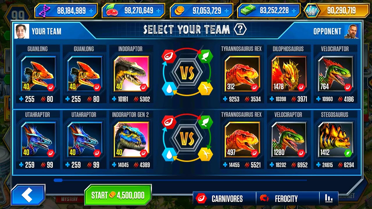 PARK DISCOVER JURASSIC PARK PACK INDORAPTOR VS INDORAPTOR GEN 2 ...