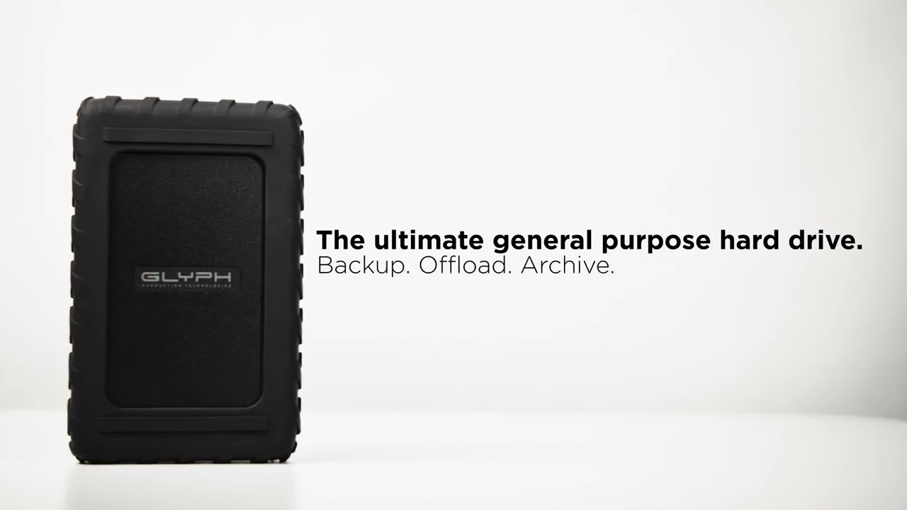 The Ultimate General Purpose Hard Drive - Glyph Blackbox Pro - YouTube