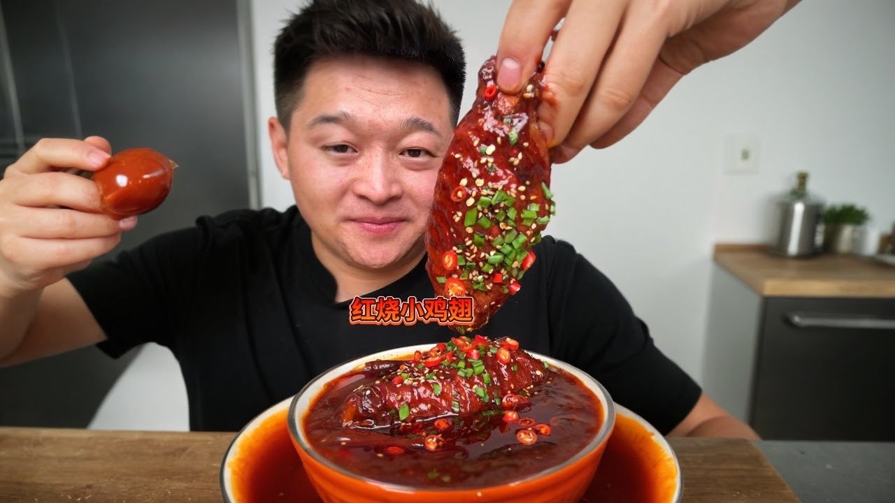 Simply arrange a small chicken wing stuffed with teeth, too fragrant ...