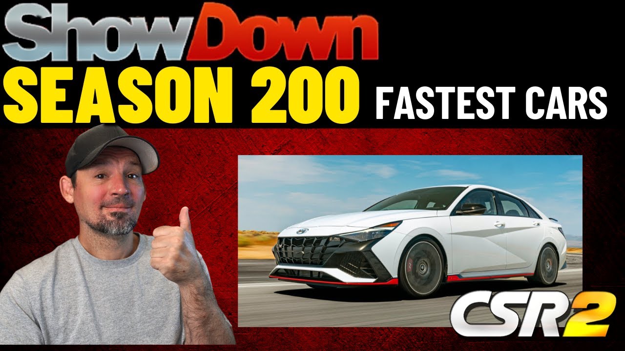 CSR2 Championship Showdown Season 200 Fastest Cars - YouTube