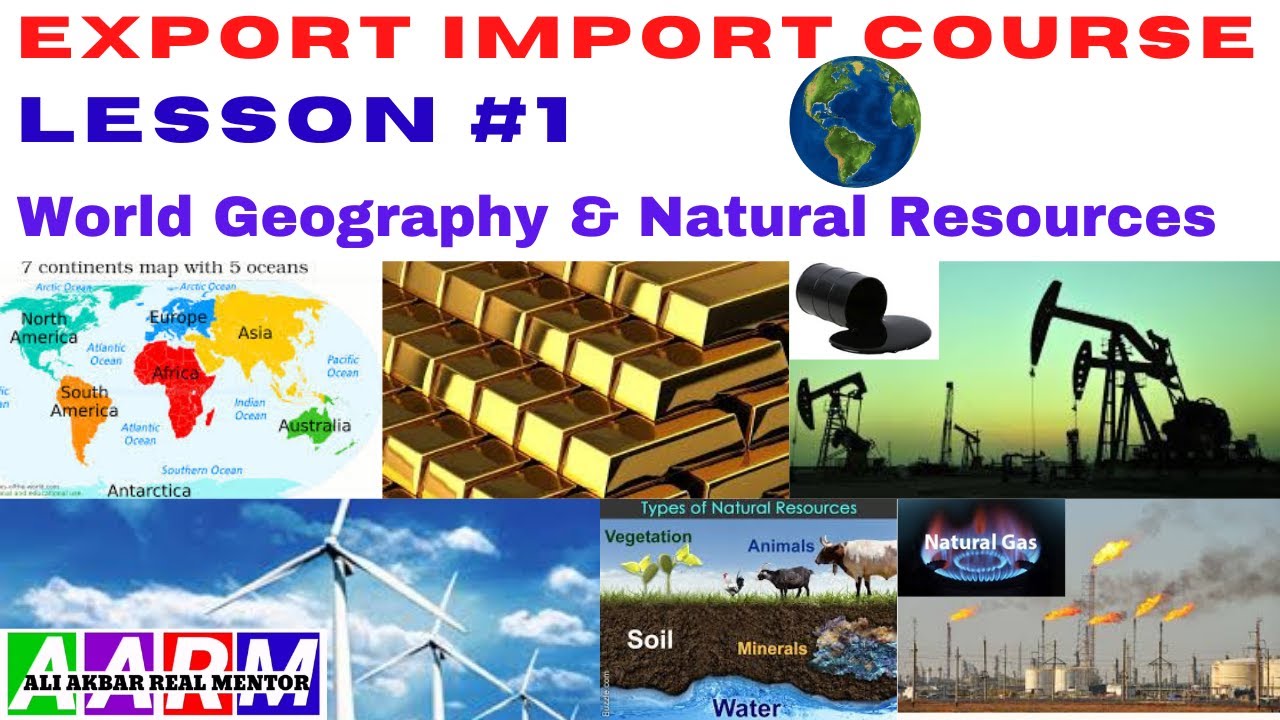 World Geography and Natural Resources , Trade Routes & Buying Power ...