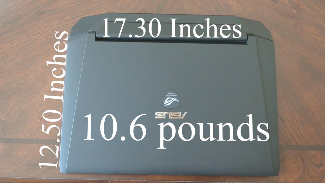 Asus G750JW Gaming Laptop review - YouTube