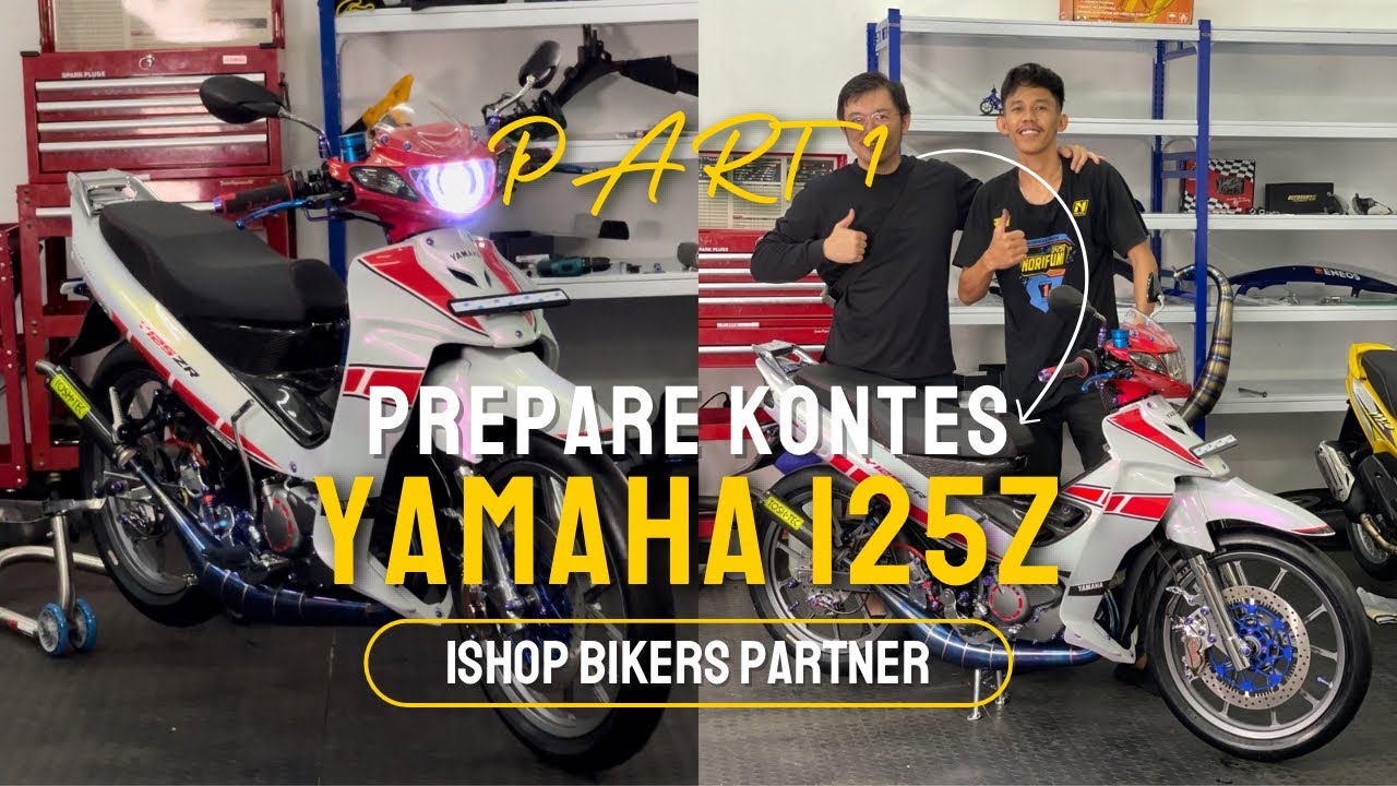 RESTORASI UPGRADE YAMAHA 125Z ! PREPARE KONTES CUMA 3 HARI? JADINYA ...