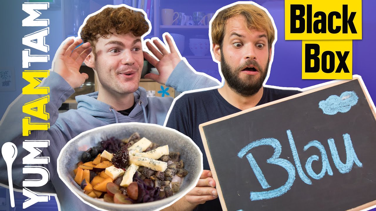 Black Box Challenge – Blau I Herzhafte Bowl zubereiten - YouTube