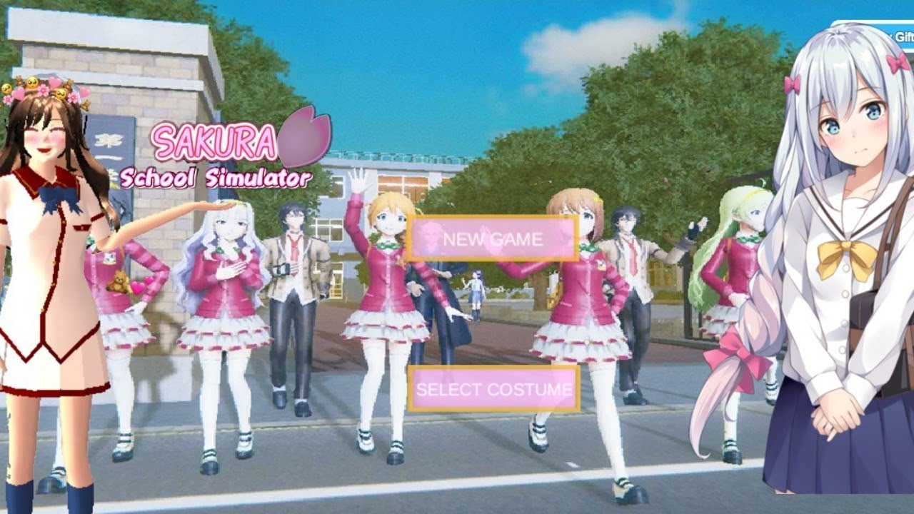 Perbedaan antara My High school life Simulator 2021 Dan Sakura school ...