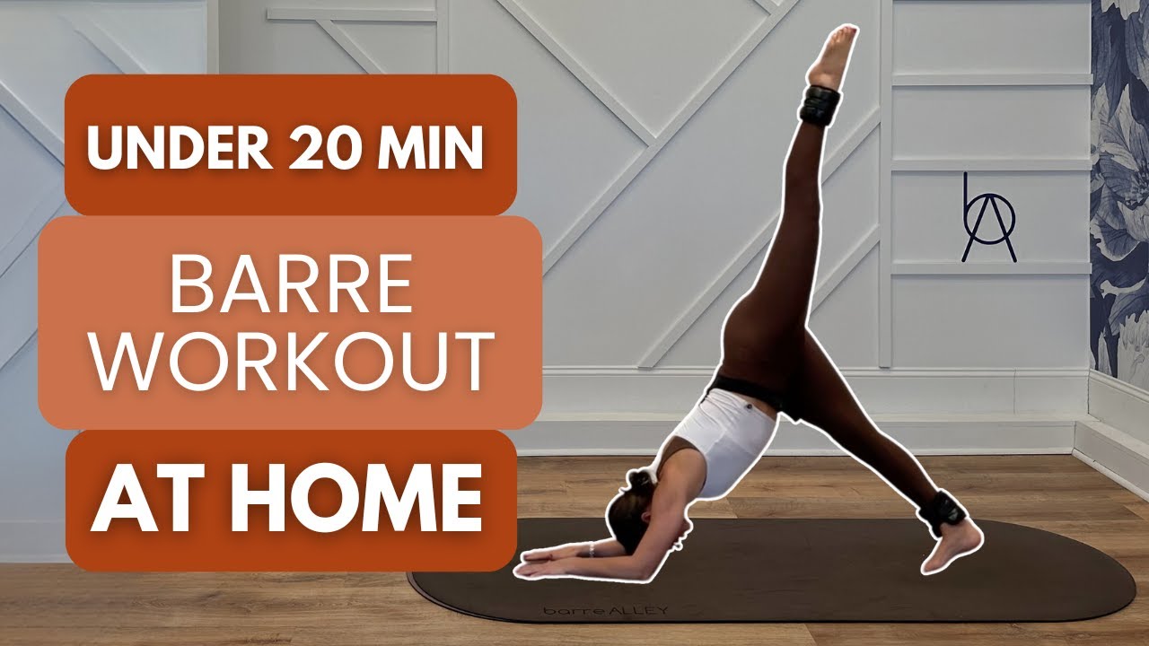 20 Minute Intense Barre Workout To BURN FAT & TONE 🔥💥 - YouTube