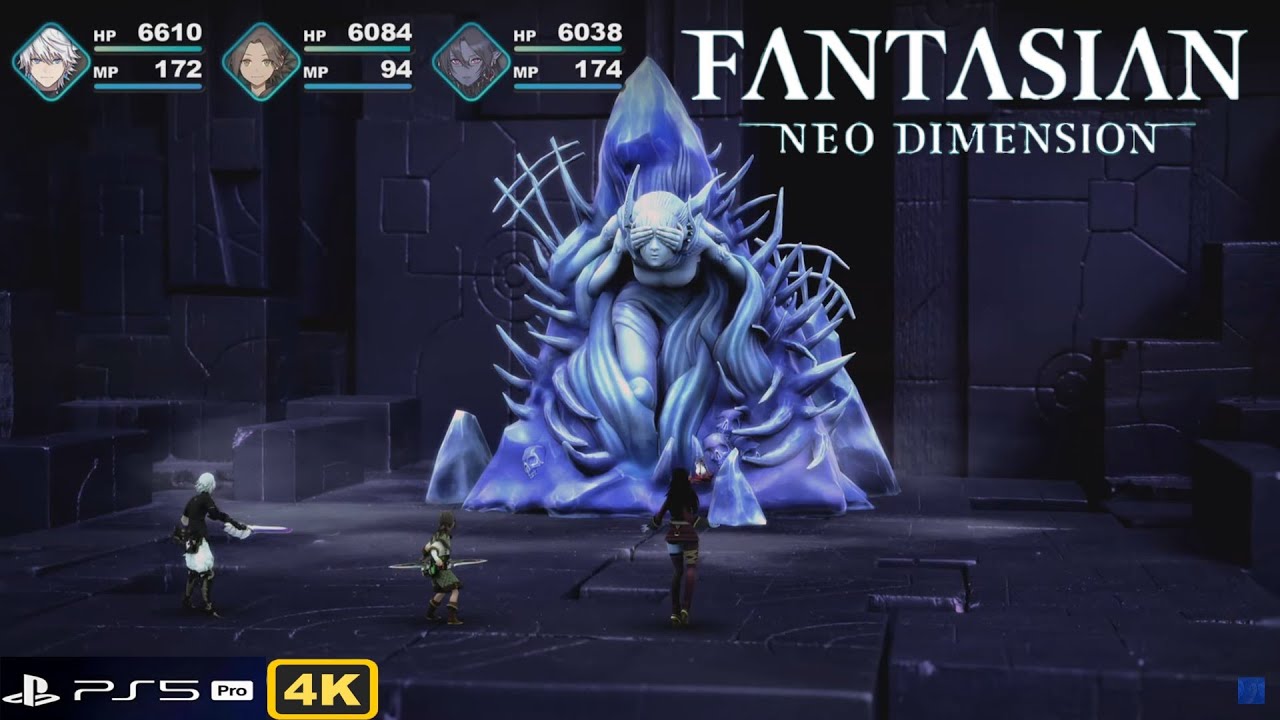 Fantasian Neo Dimension Lv65 Frostian Boss Outer Void Realm (Hard Mode), Build & Scenes ...