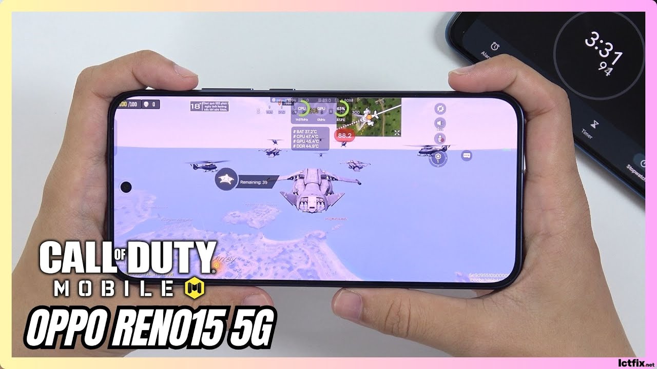 OPPO Reno 15 5G Call of Duty Mobile CODM Gaming Test | Snapdragon 7 Gen ...