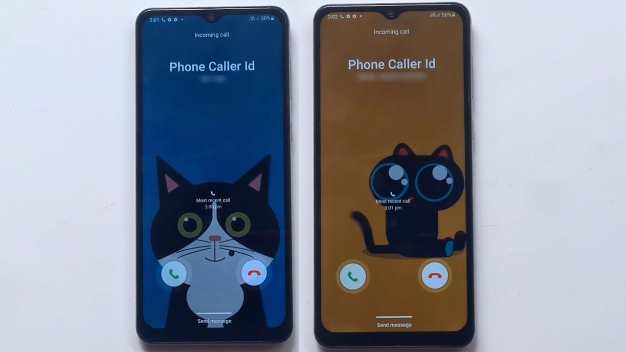 Cat Thing - Samsung One ui 3 incoming call animation - YouTube