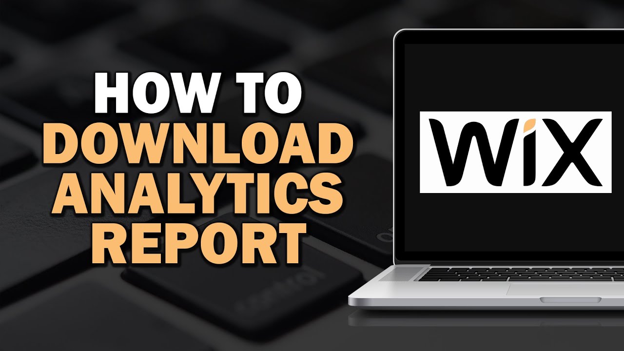 How To Download Wix Analytics Report (Easiest Way) - YouTube
