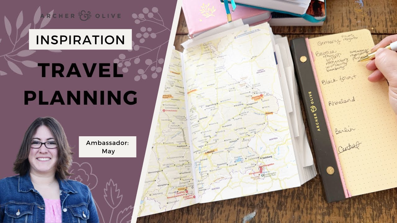 Creating a Notebook for Travel Dreams and Planning - YouTube