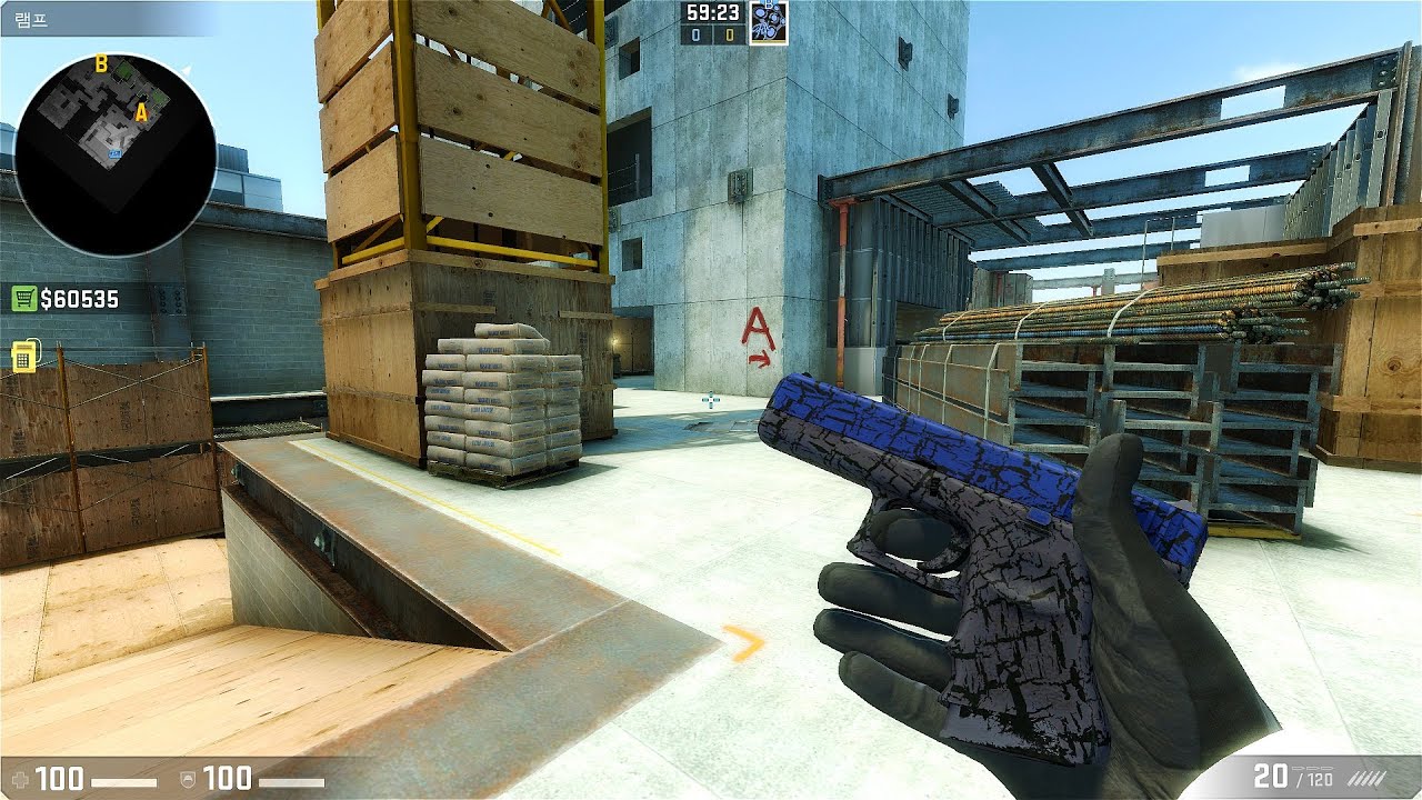 Glock 18 Blue Fissure HD Para CS 1.6 | Com Sons do CS:GO! | - YouTube