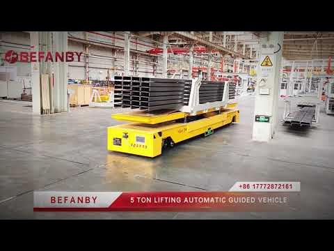 5t Lifting Table Intelligent AGV,Electric Lift Automatic Guided Vehicle Cart - YouTube