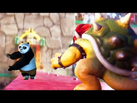Kung Fu Panda Po VS Bowser