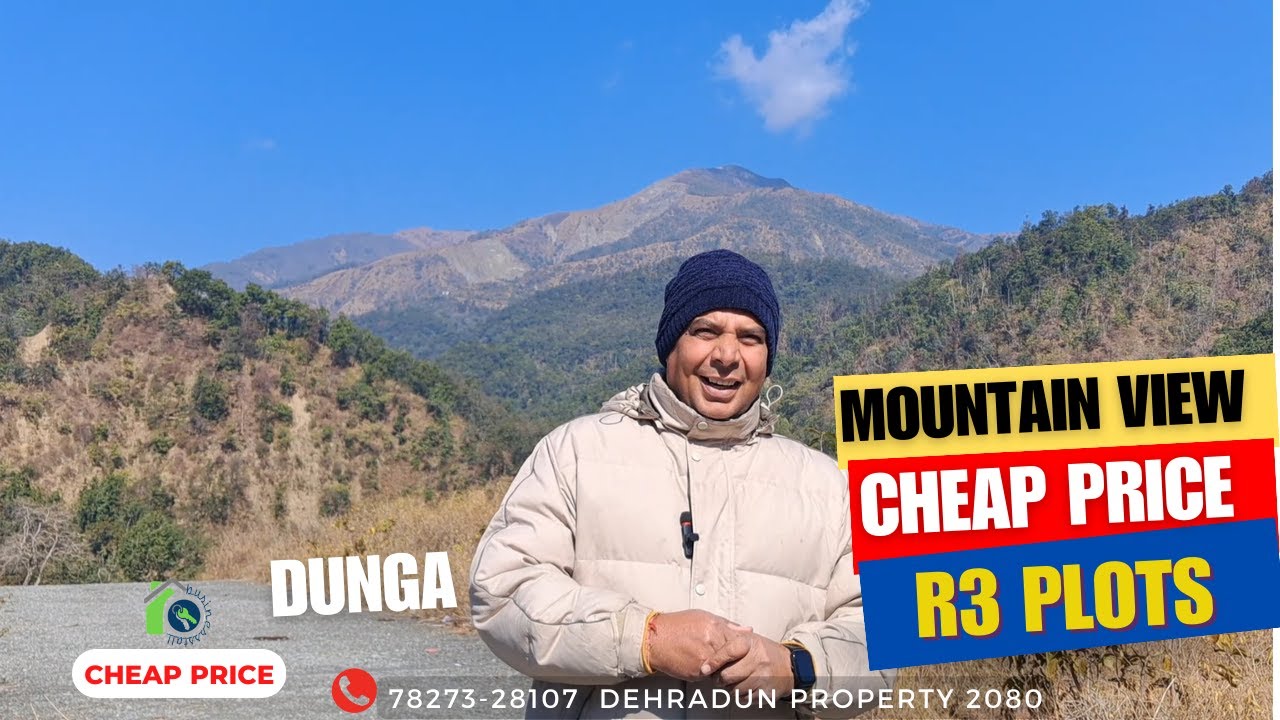 52 X52 Plot in Dunga , Dehradun,R3 Land , River and Mountain View in ...