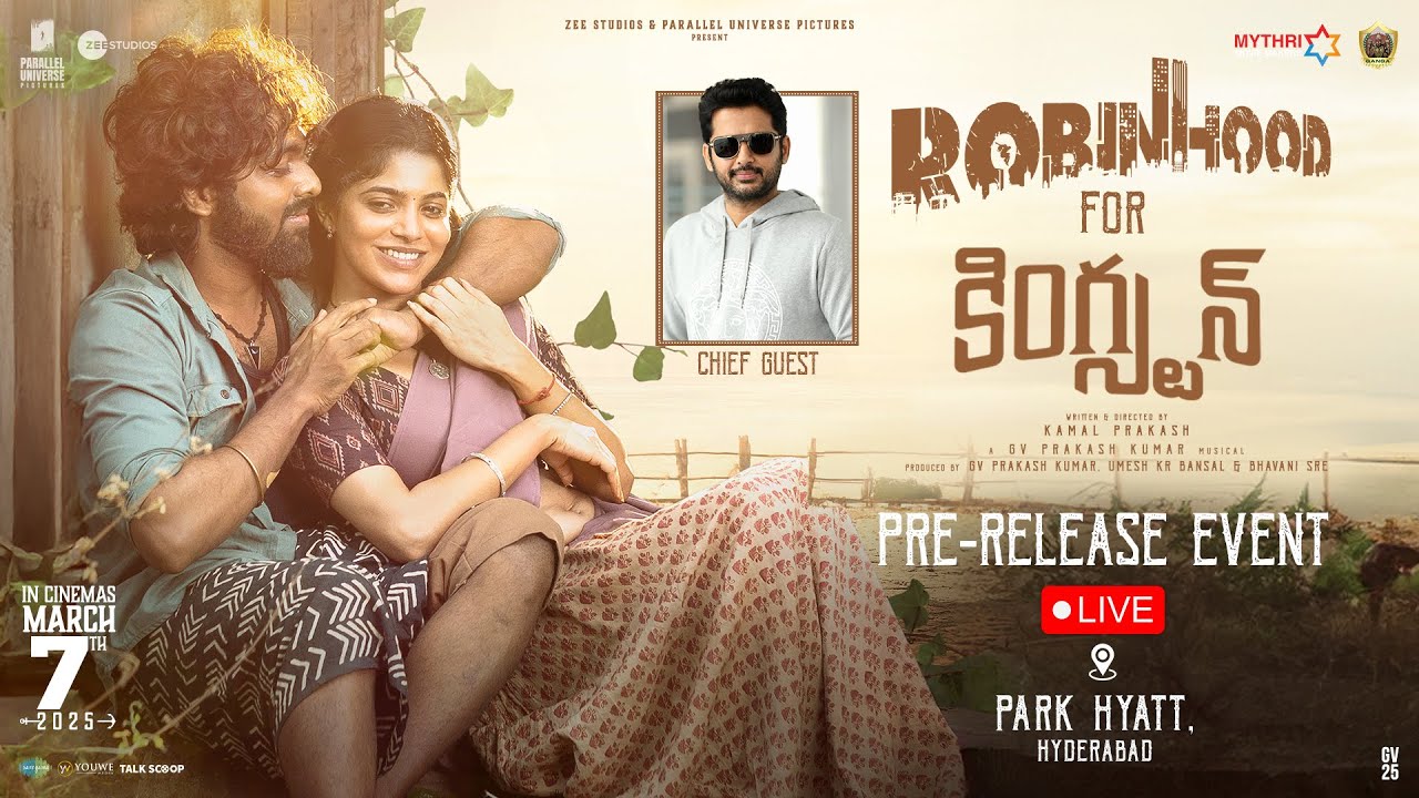 Kingston Pre Release Event LIVE | GV Prakash | Divyabharathi | Kamal Prakash | Mythri Movie ...