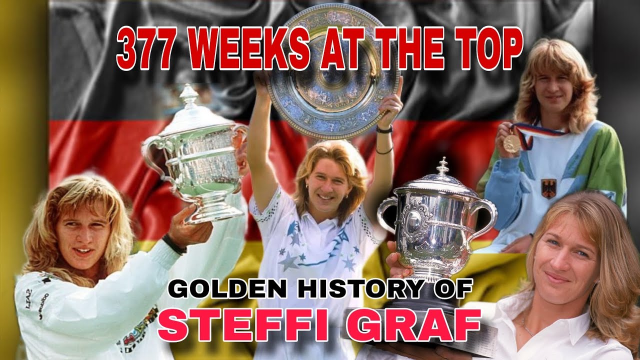 STEFFI GRAF The Greatest Tennis Player in History | BIOGRAPHY - YouTube
