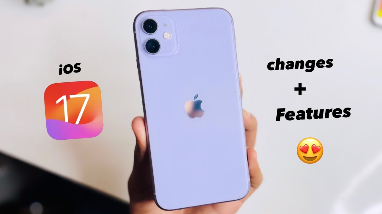 iOS 17 on iPhone 11 - Changes & Hidden Features😍 - YouTube