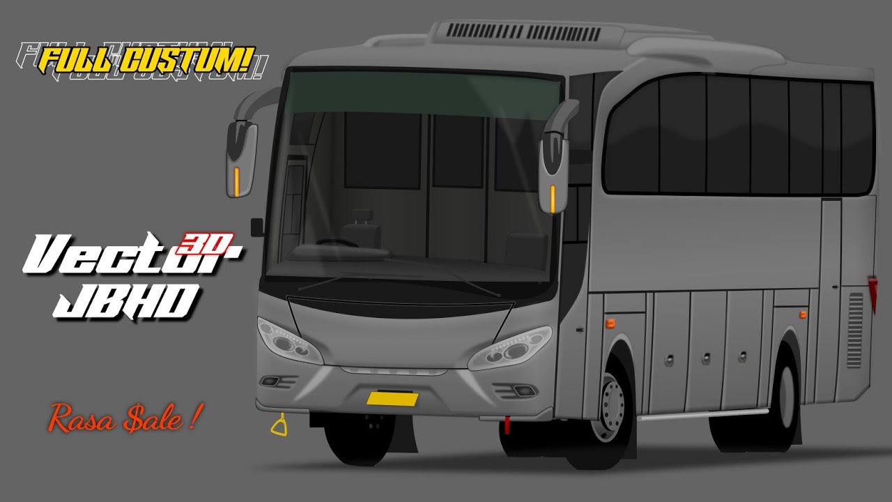 3D VECTOR JETBUS HD || FULL CUSTUM - YouTube