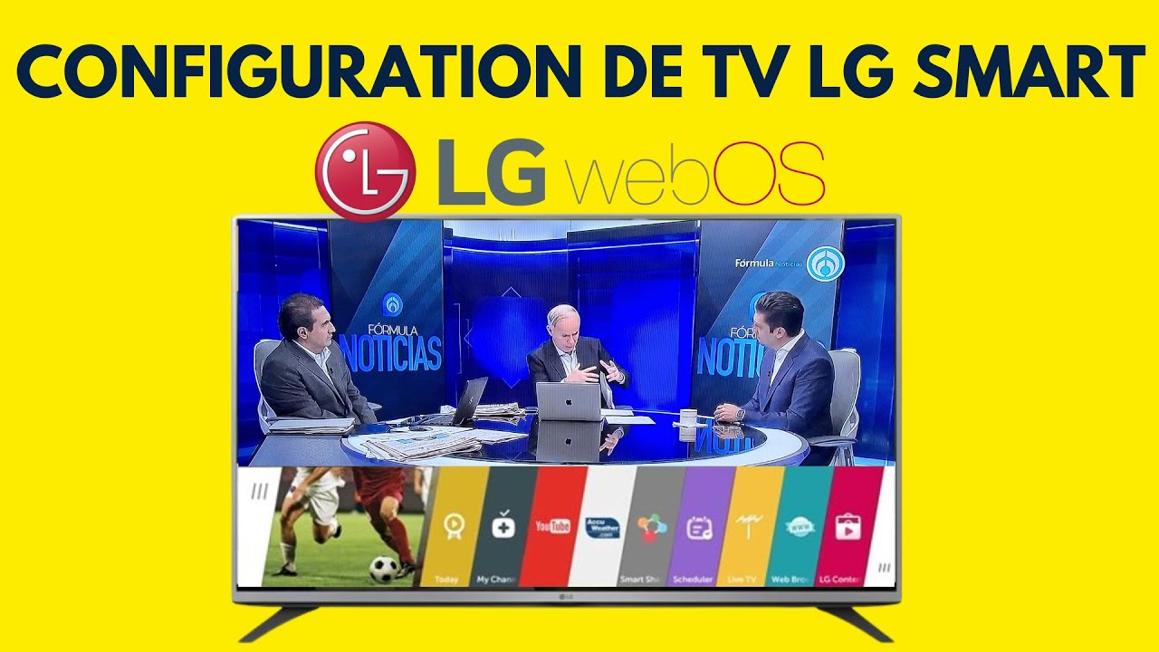 Comment configurer et connecter une TV Smart LG, déballage ...