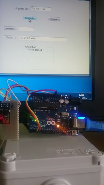 Demostración Wifi ESP8266 y Visual Basic. Net - YouTube