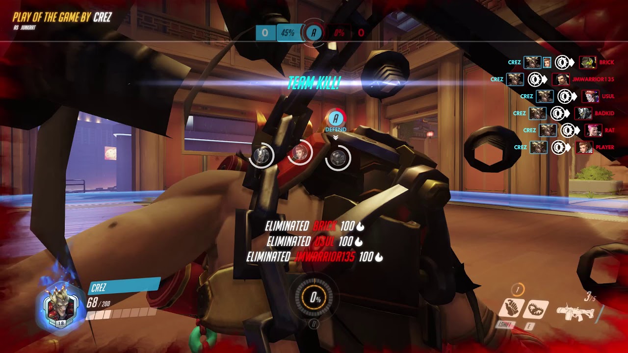 Overwatch - Junkrat Sextuple - Merry Christmas! - YouTube