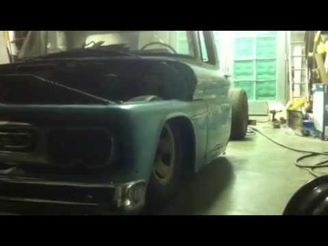 bagged 1961 chevy apache - YouTube