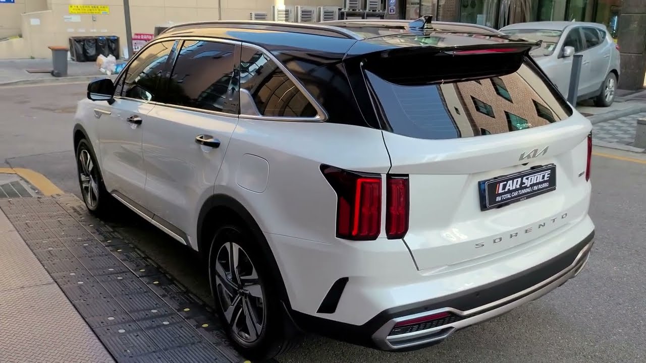 [쏘렌토MQ4-화이트] 스텐다드패키지 I90-투톤랩핑 - YouTube