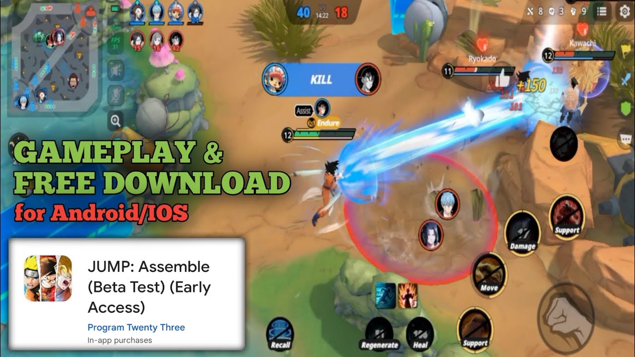 JUMP: ASSEMBLE GAMEPLAY | FREE DOWNLOAD FOR ANDROID/IOS - YouTube