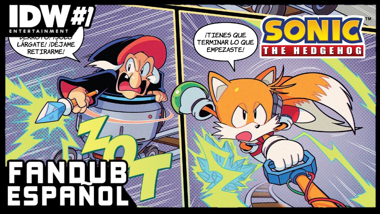 Sonic IDW Tails 30 Aniversary: Cómic especial [Fandub Español] - YouTube
