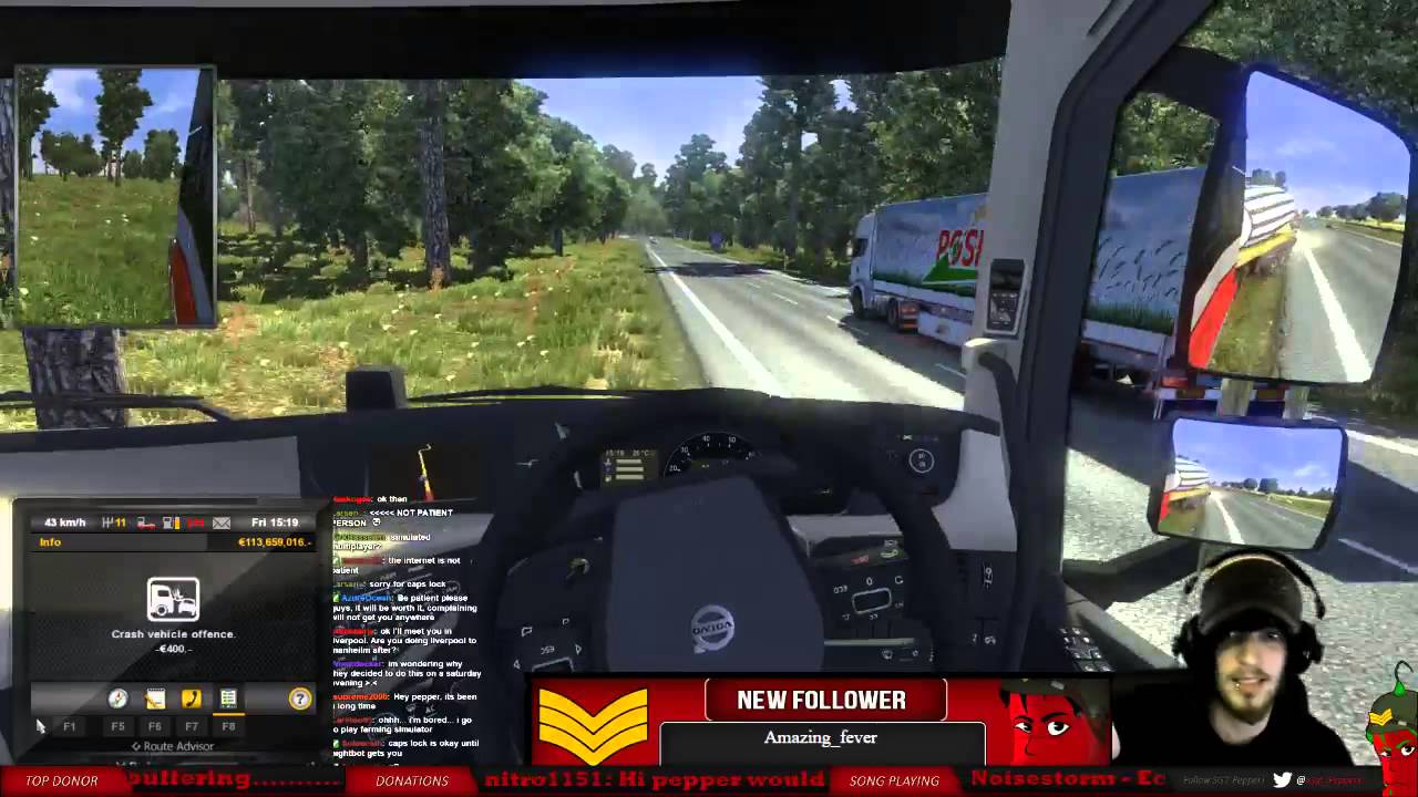 Was that a speed bump? (Euro Truck Simulator 2) - YouTube
